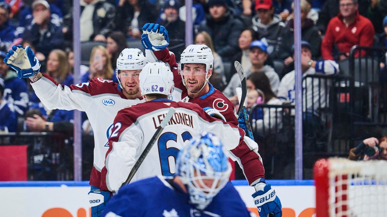 Brock Nelson has hat trick in NHL-leading Avalanche's 4-1 win over ...