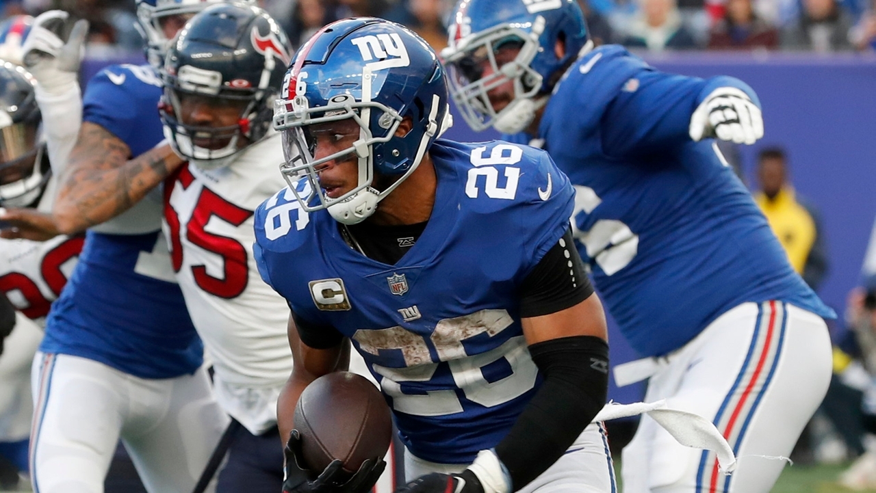 Can Saquon Barkley keep carrying this much? And are Giants capable of winning shootout? - Newsday