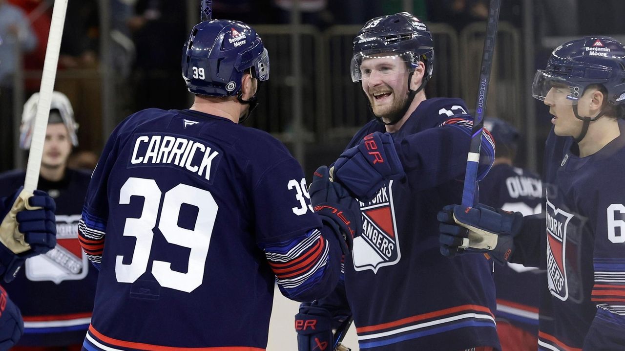 Rangers top Devils in overtime on fourth-liner Sam Carrick's goal - Newsday