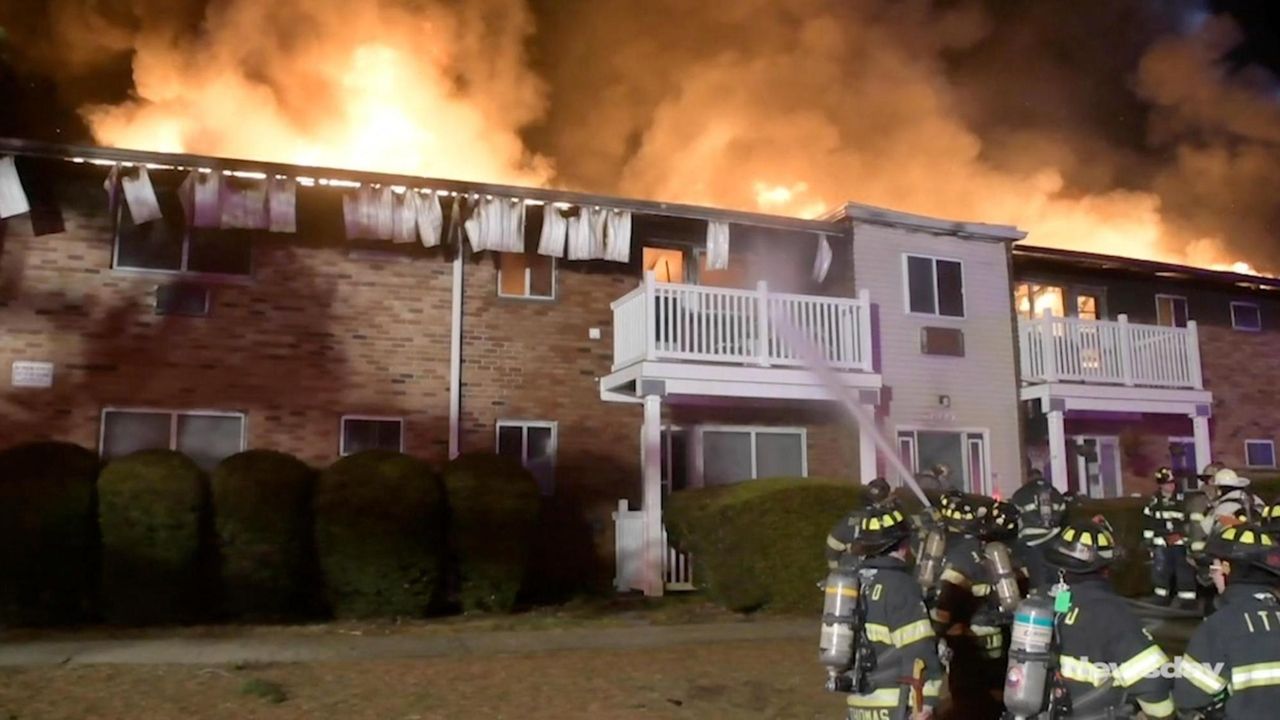 Residents evacuated in 'severe' Central Islip condo fire, officials say ...