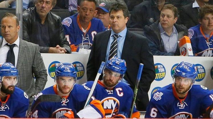 Jack Capuano still riled about Brian Boyle’s hit on Thomas Hickey - Newsday