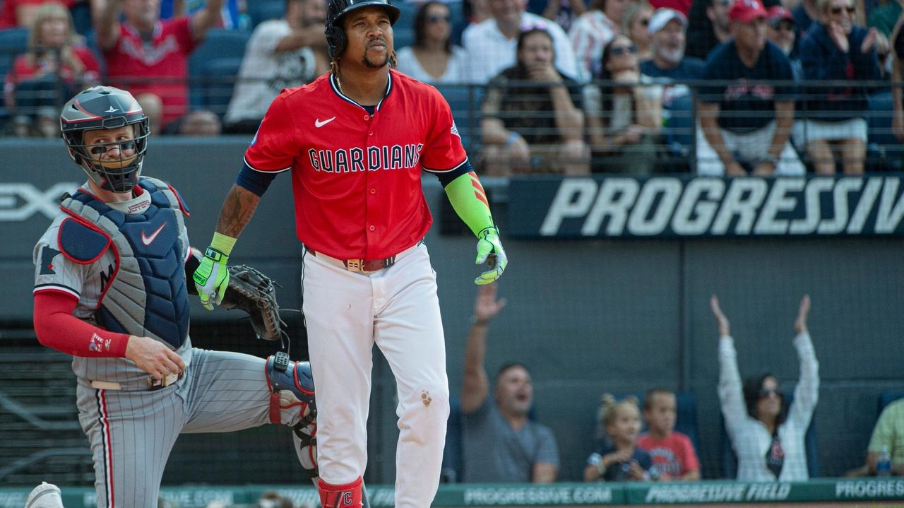 Naylor has RBI double in 8th inning, Guardians beat Twins 5-4 for 4th straight win - Newsday