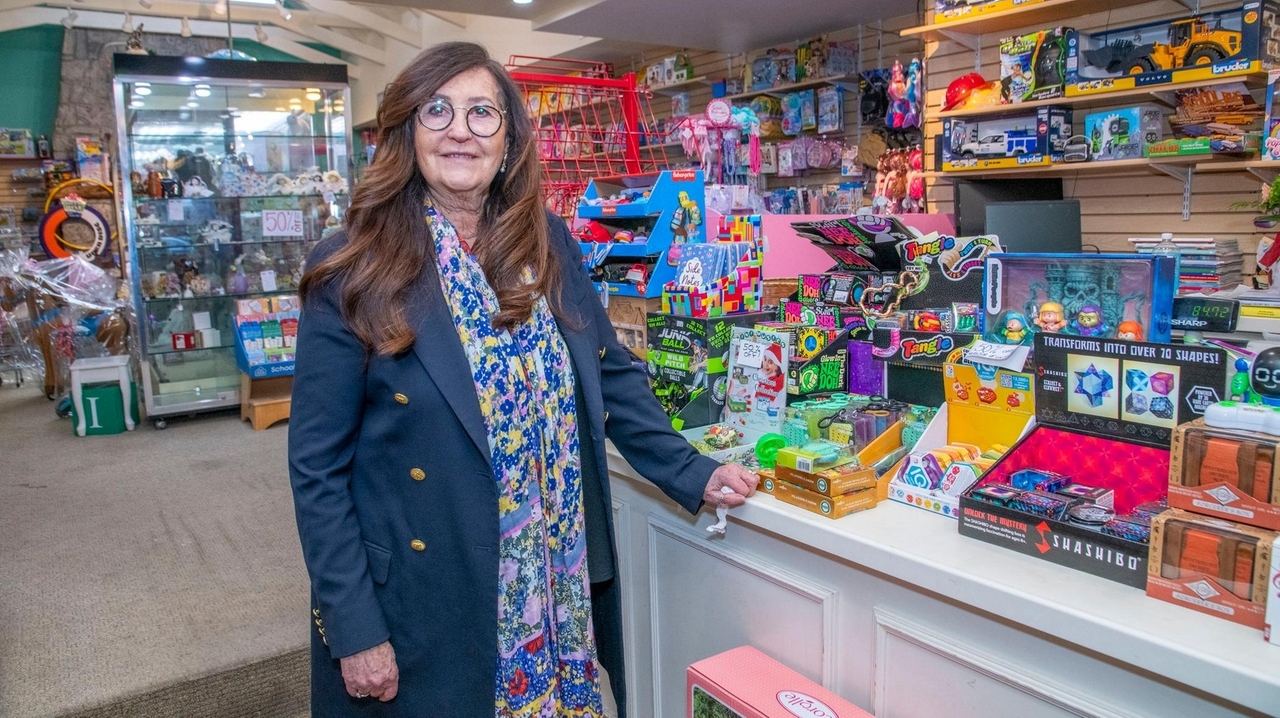 Lily Bergh, owner of Little Switzerland Toys & Dolls in Huntington ...