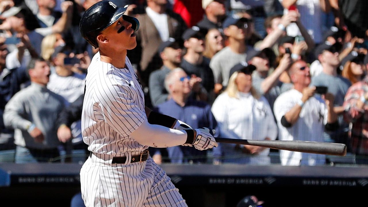 No home run for Aaron Judge in Yankees' victory over Red Sox - Newsday