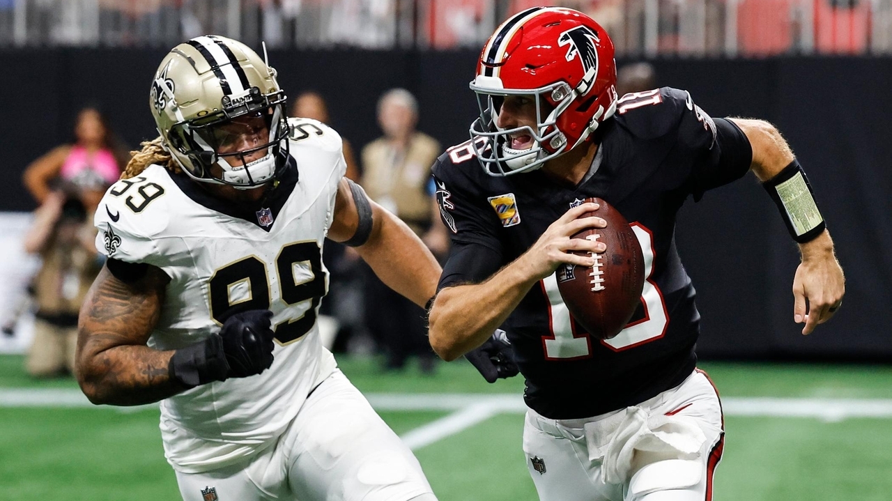 Falcons pull out a win that puts a much more positive spin on their ...