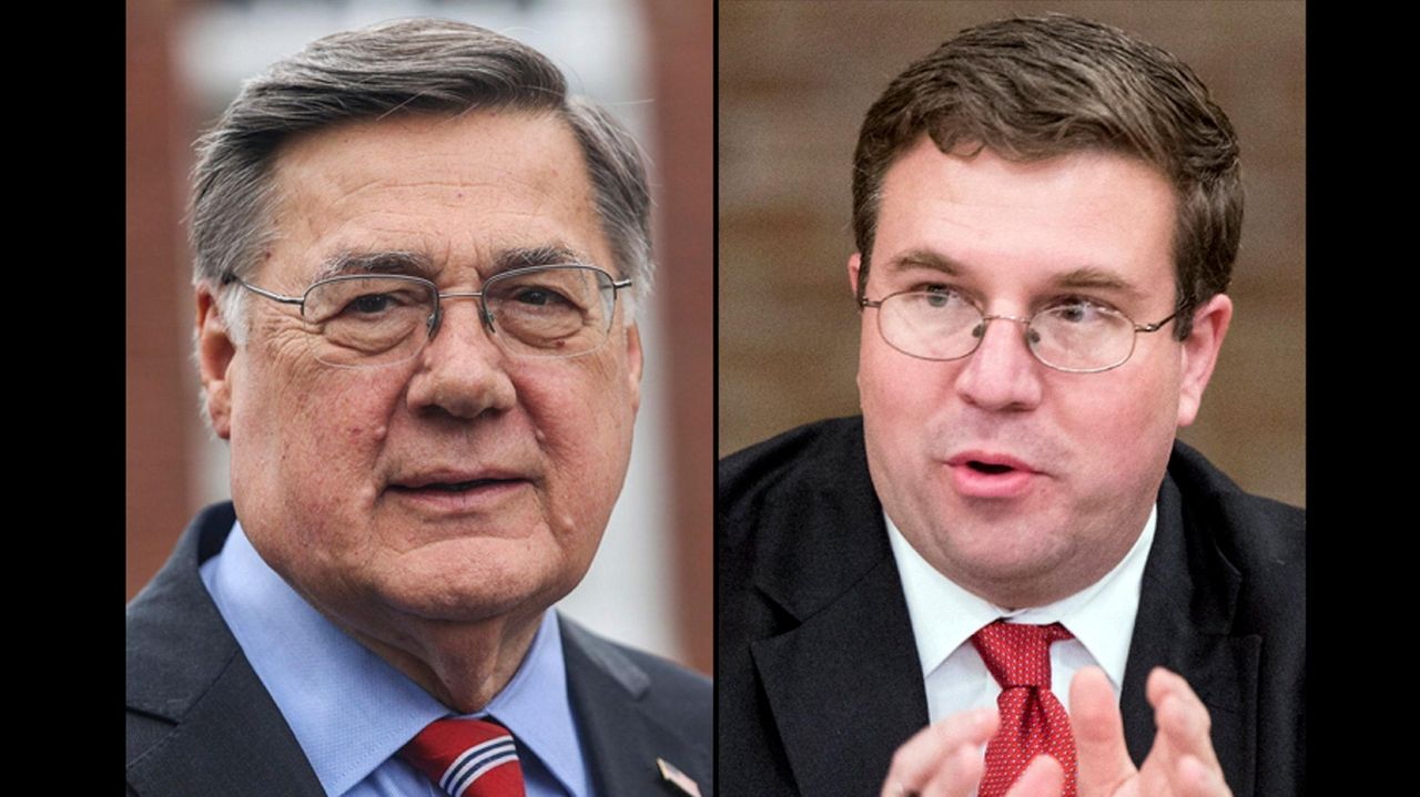 Suffolk County executive race: Ed Romaine, David Calone campaign for ...