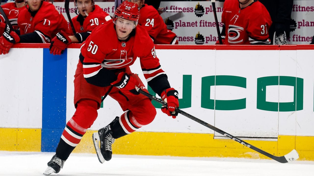 Carolina Hurricanes re-sign Eric Robinson for 4 years after his most ...