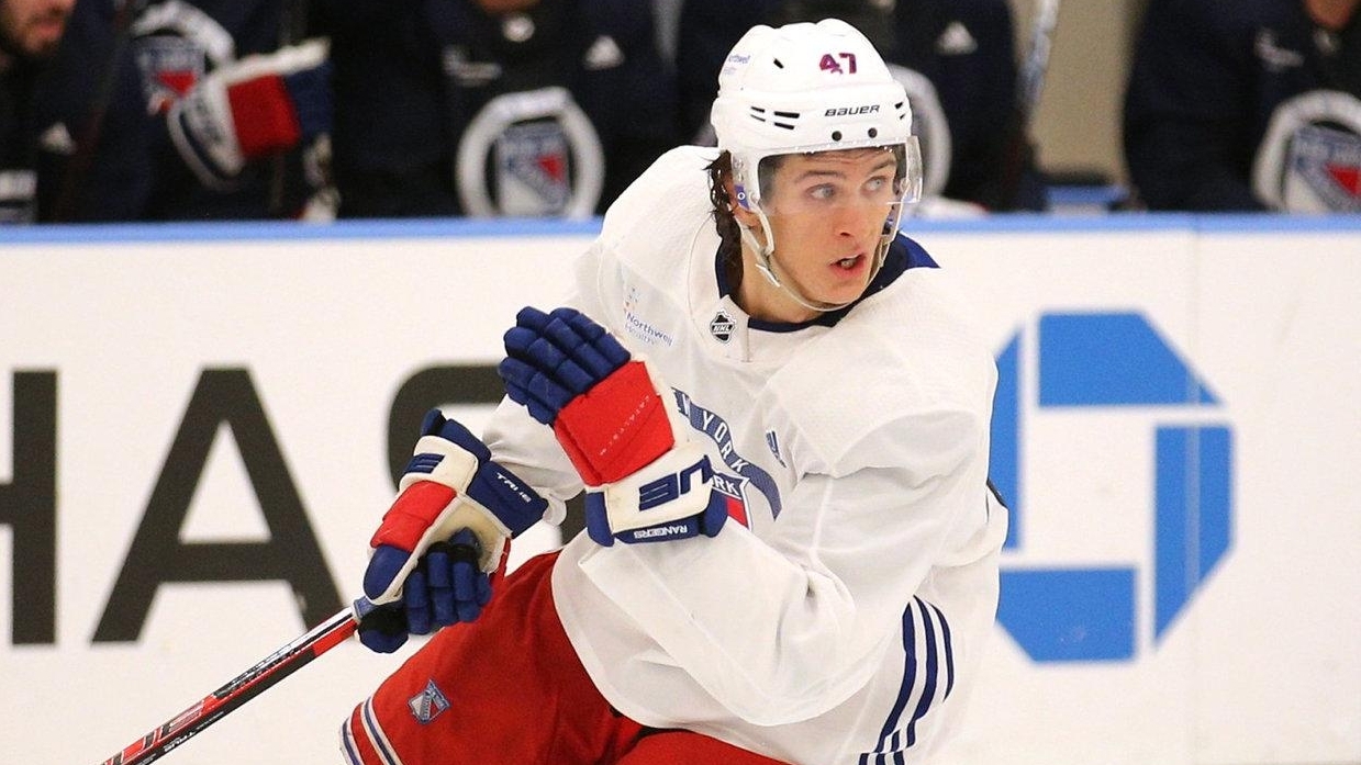 Morgan Barron in the Rangers' lineup Thursday against Predators - Newsday