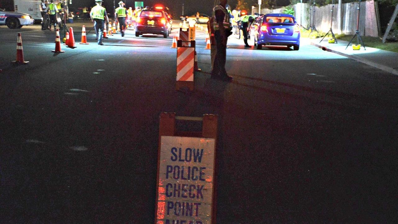 Police: 25 arrested at sobriety checkpoints - Newsday