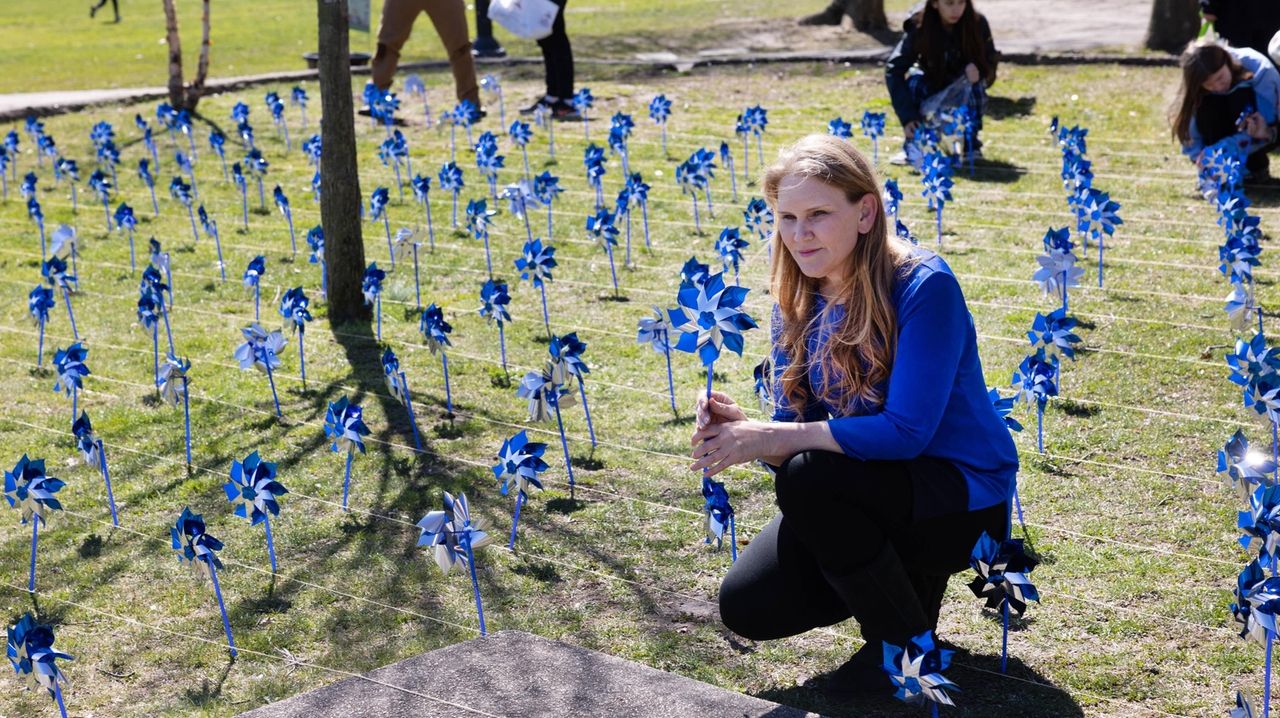 Pinwheels planted in parks for National Child Abuse Prevention Month ...