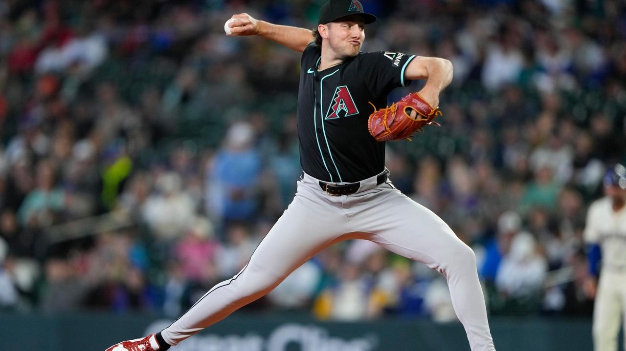 Brandon Pfaadt strikes out career-high 11, Diamondbacks beat Mariners 3-2 - Newsday
