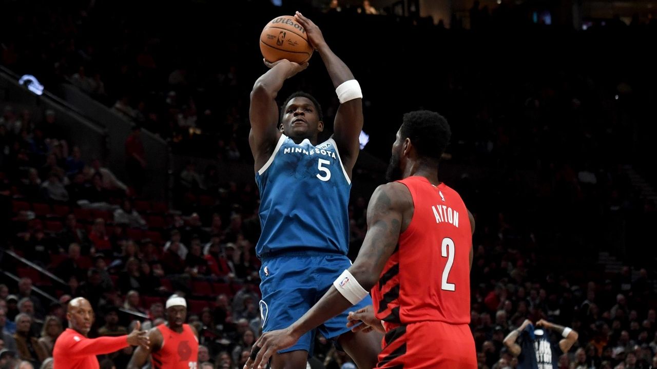 Edwards has 41 and the Timberwolves win the first of 2 against the Blazers 121-109 - Newsday