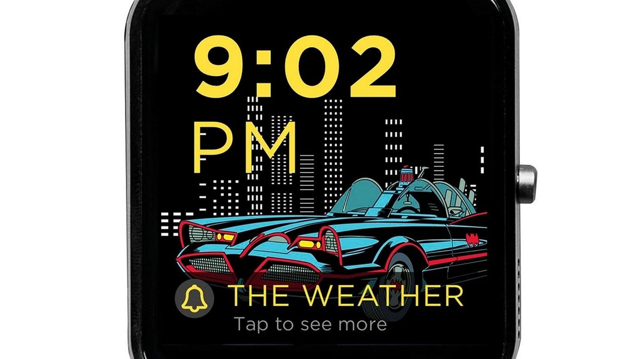 Batman goes high tech with smartwatch and tracker - Newsday