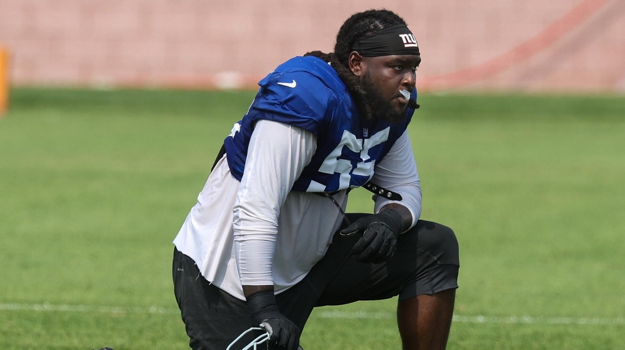Giants offensive tackle James Hudson fighting the good fight with new ...