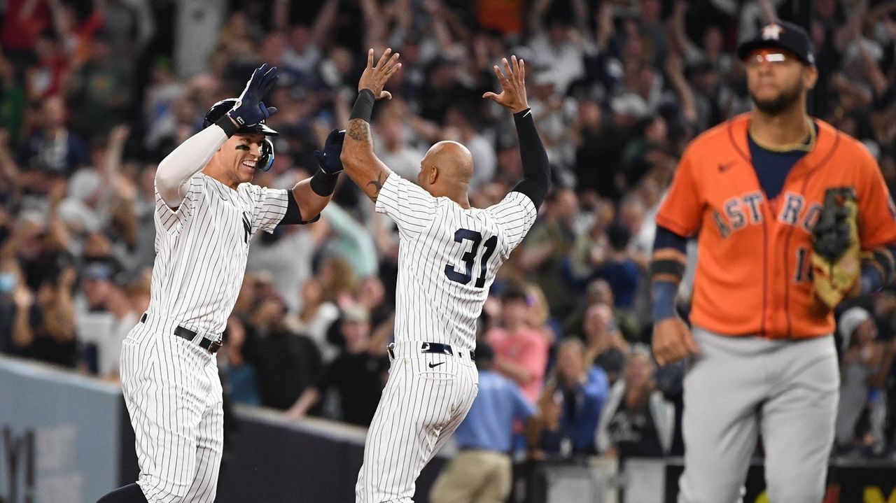 Judge's walk-off single completes Yanks' comeback win - Newsday