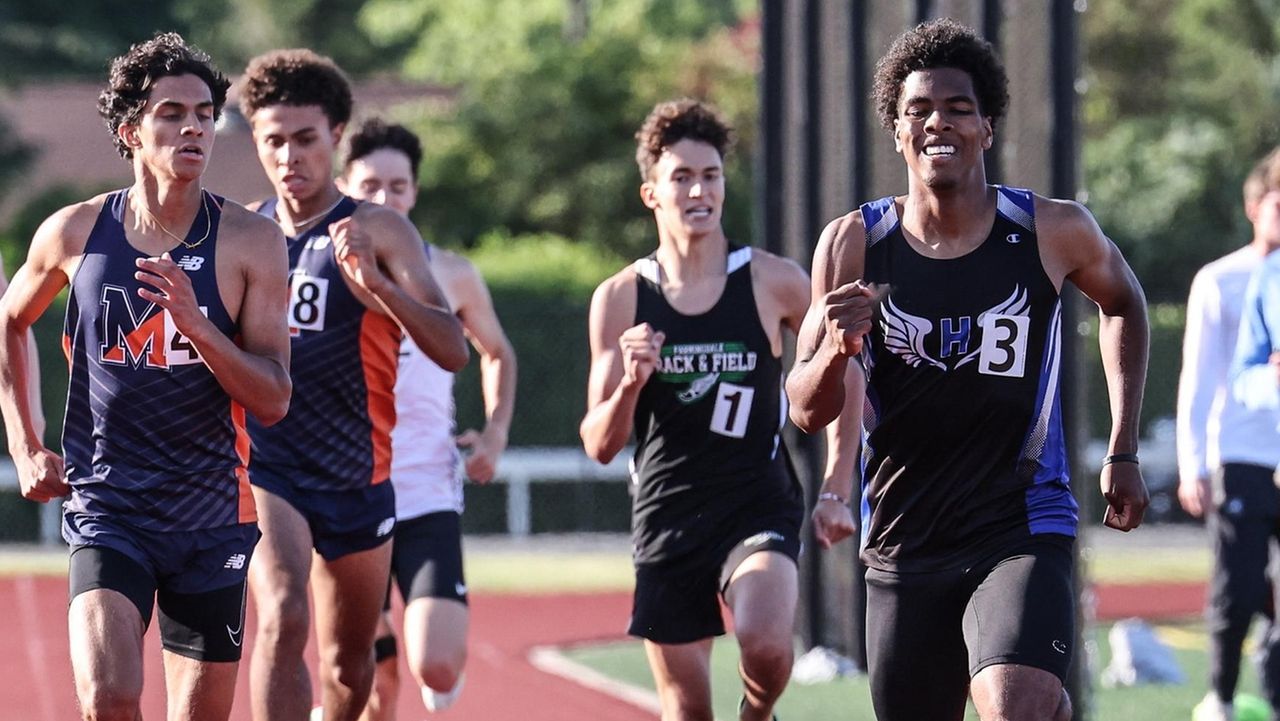 Hempstead's Brailyn Jimenez wins 800 at the tape at Nassau track and ...