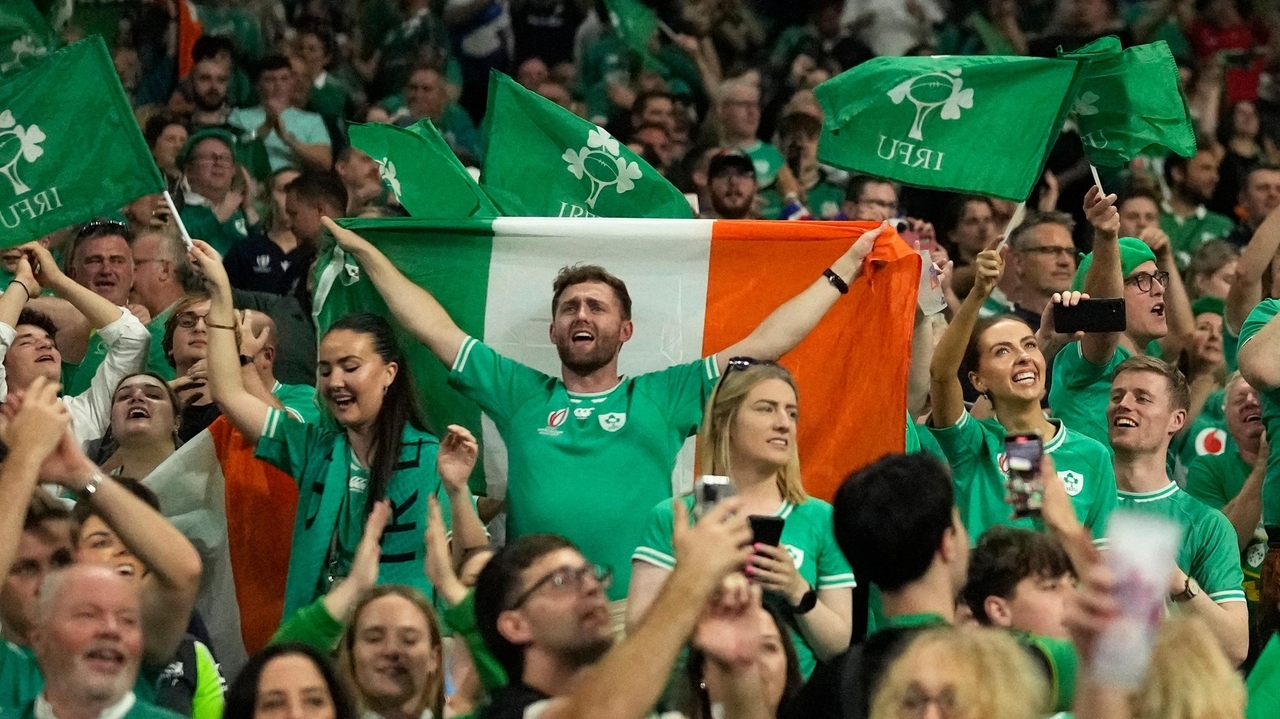 Ireland fans star at successful Rugby World Cup in France but cards for ...