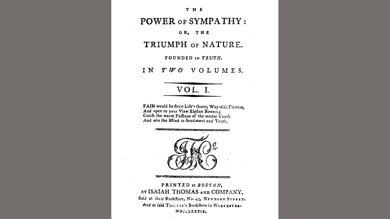 It's considered the first American novel, but this 1789 book isn't ...