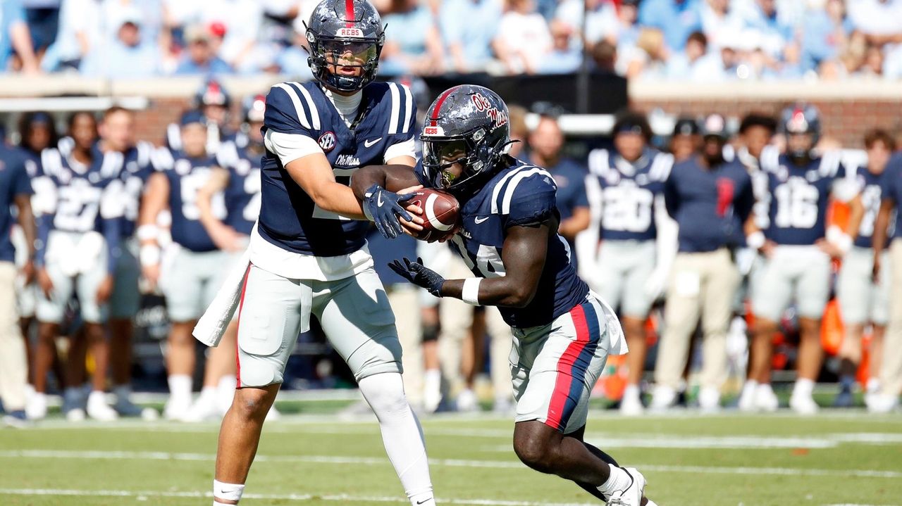 No. 19 Ole Miss needs win over Arkansas to keep College Football Playoff chances alive - Newsday