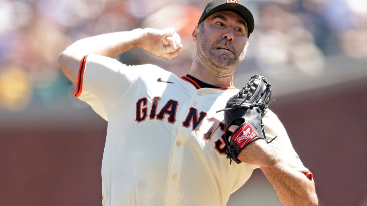 Verlander throws 121 pitches in 5 scoreless innings as Giants rout ...