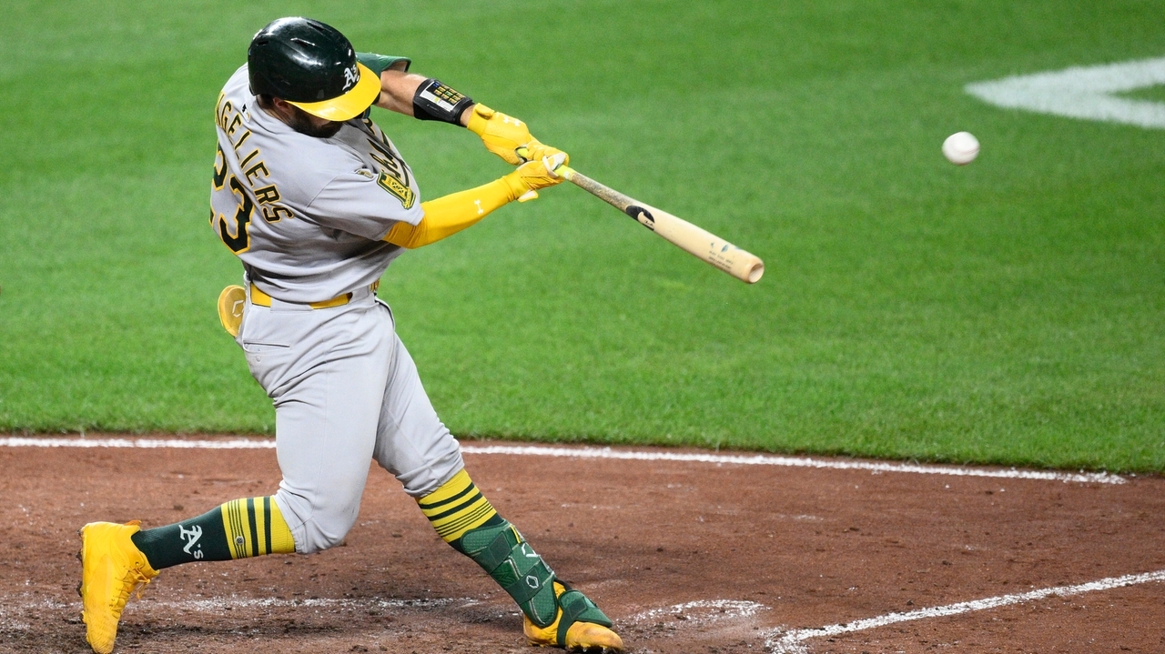 Shea Langeliers and Brent Rooker power the Athletics to an 11-3 win ...