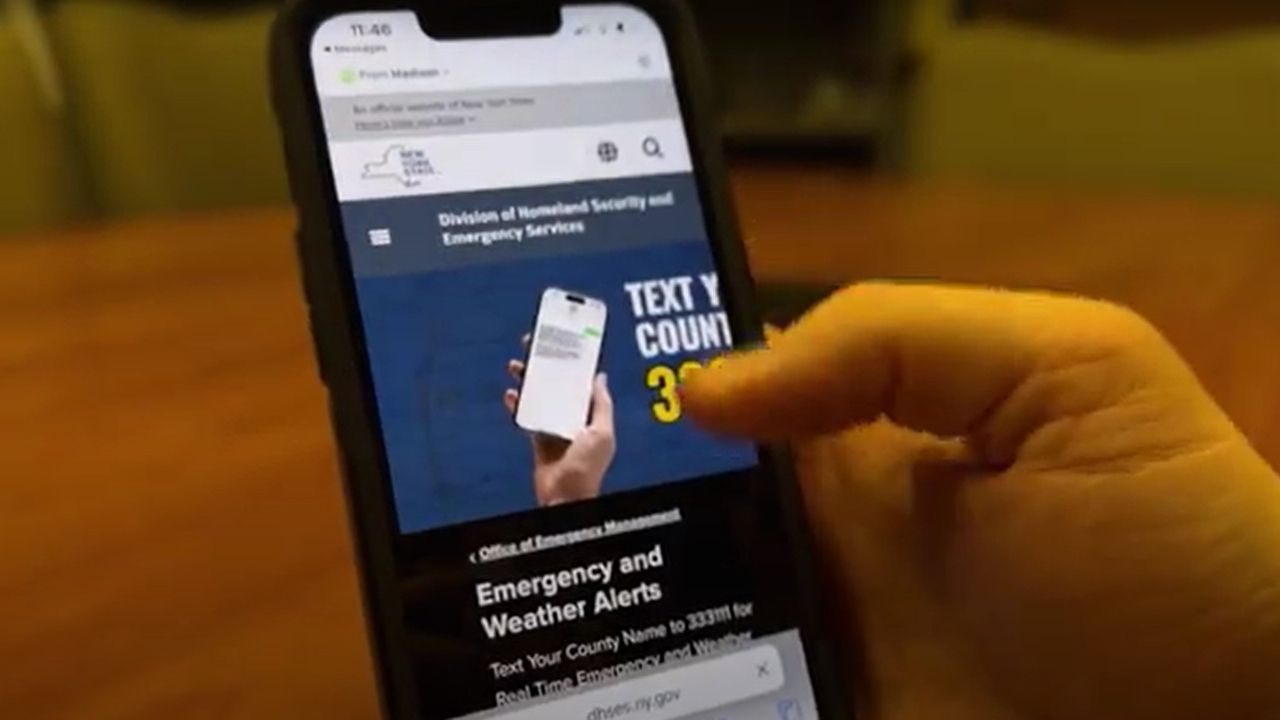 Emergency and weather alert text system launched by NYS - Newsday