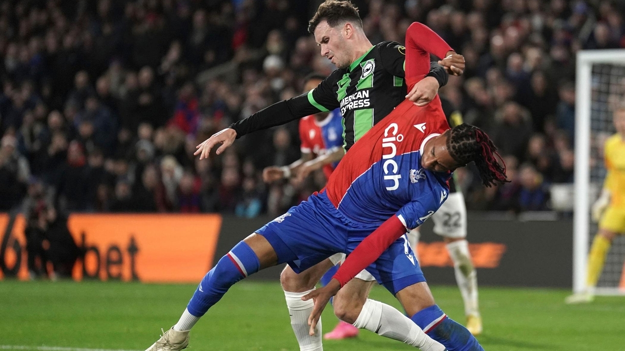 Rivals Crystal Palace and Brighton draw 1-1 to launch Premier League's ...