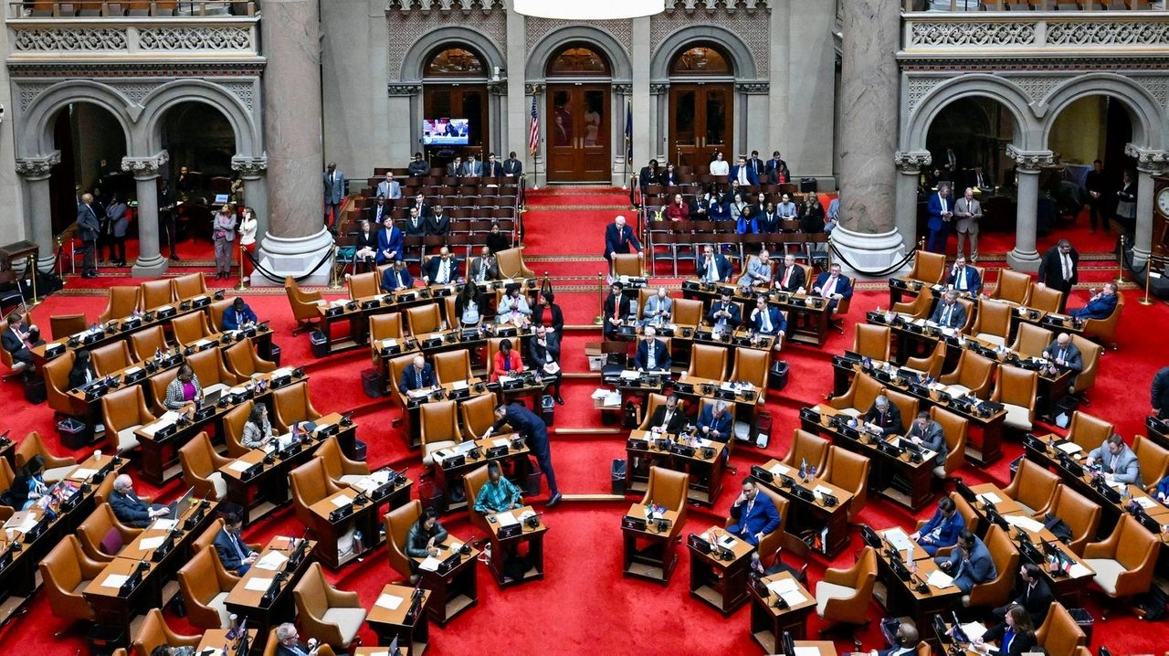 Albany state budget process to continue into next week - Newsday