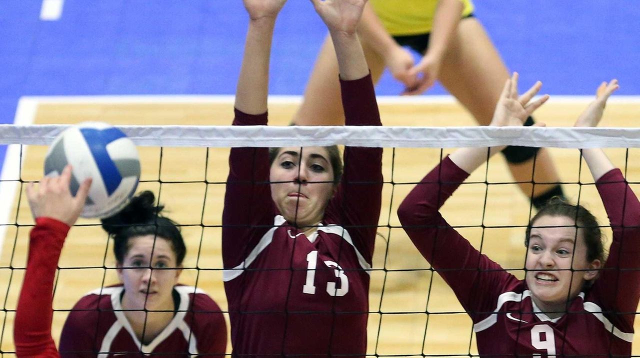 Kings Park at the girls volleyball state championship - Newsday