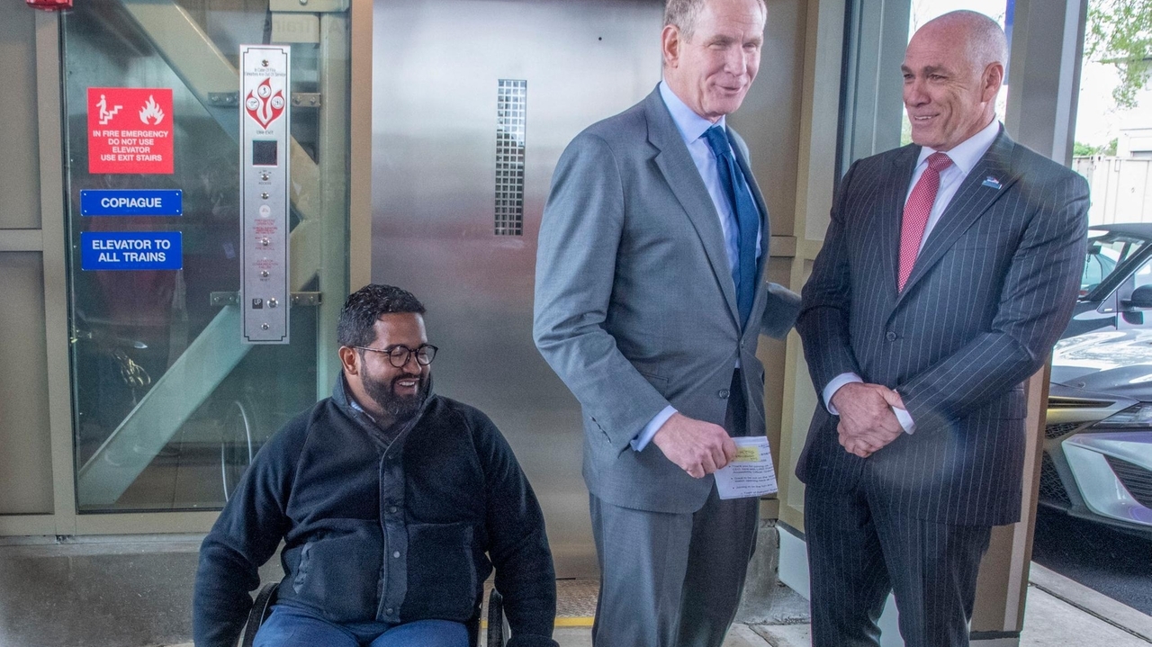 LIRR opens elevator at Copiague station, among $169M in accessibility ...