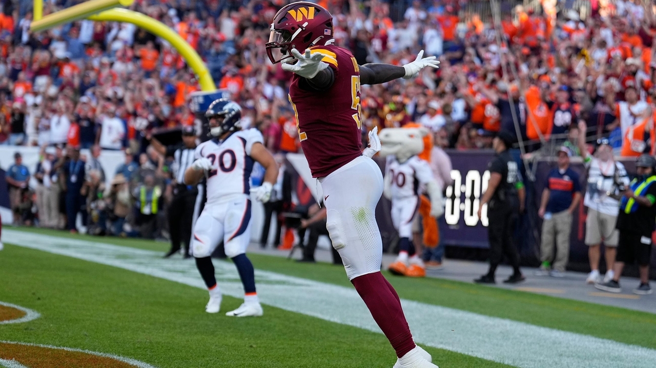 Howell leads big rally for Commanders, who hold on to beat Broncos ...