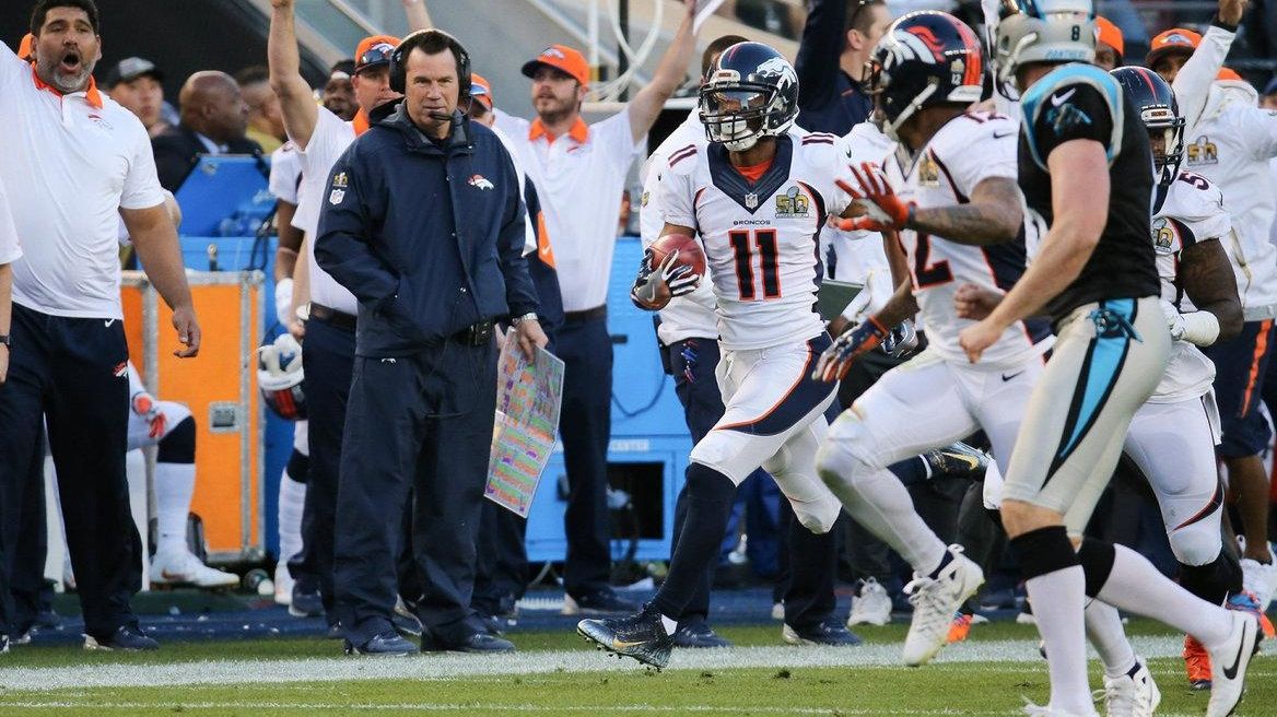 Broncos’ Jordan Norwood sets Super Bowl punt return record - Newsday