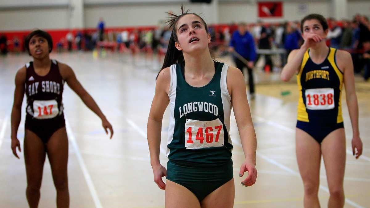 Longwood's Hallstein wins 300, 50 dashes - Newsday