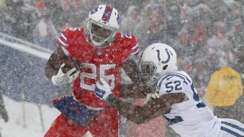 LeSean McCoy’s OT TD run give Bills snowy win over Colts - Newsday