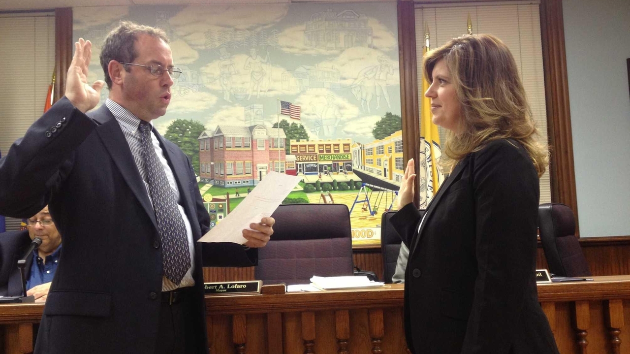 New Hyde Park board swears in new trustee - Newsday