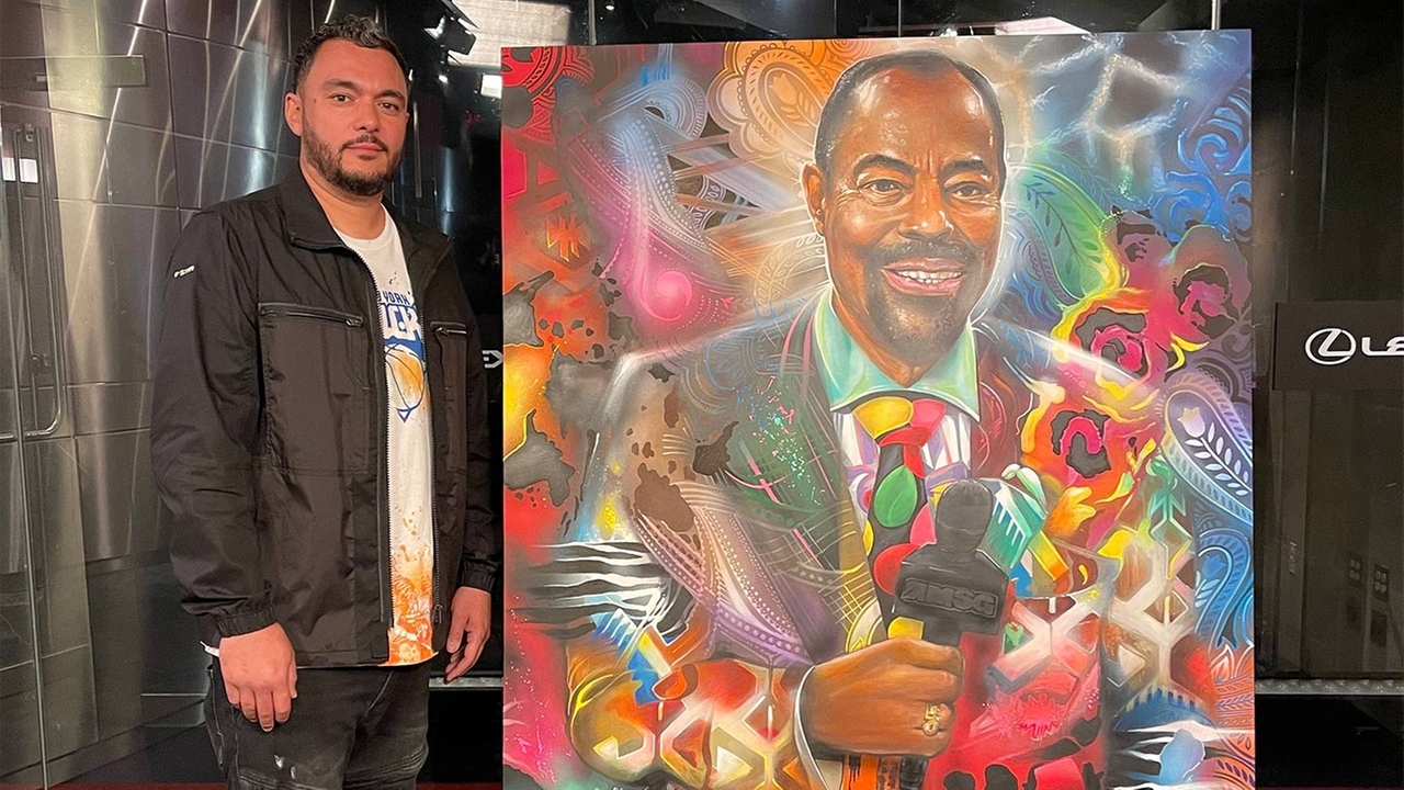LI artist Poor Rupert on his Walt Frazier portrait experience: 'It just ...
