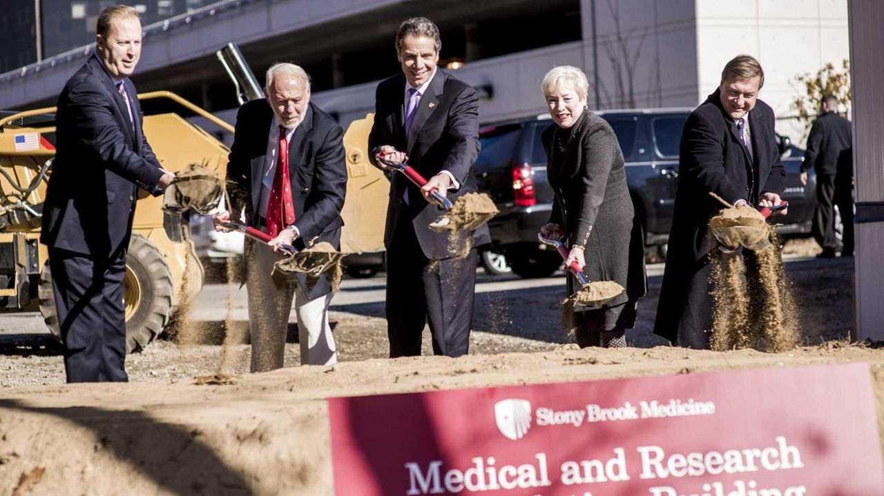 SBU breaks ground on $194M research building - Newsday