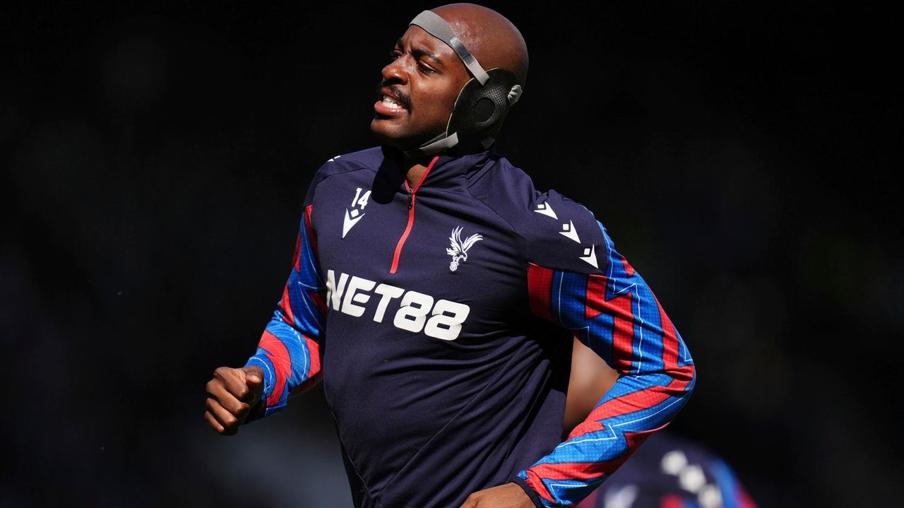 Mateta returns for Crystal Palace just weeks after needing 25 stitches ...