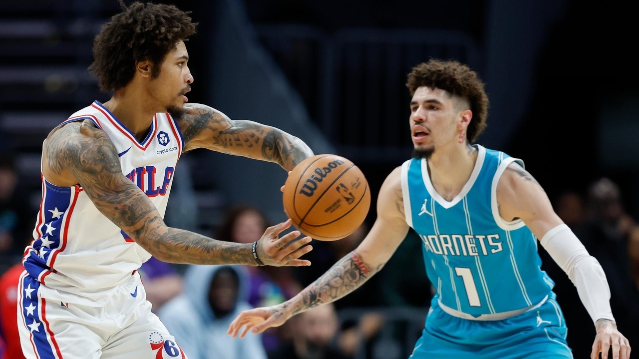 Maxey scores 40, George adds 33 as 76ers top Hornets 121-108 to spoil ...