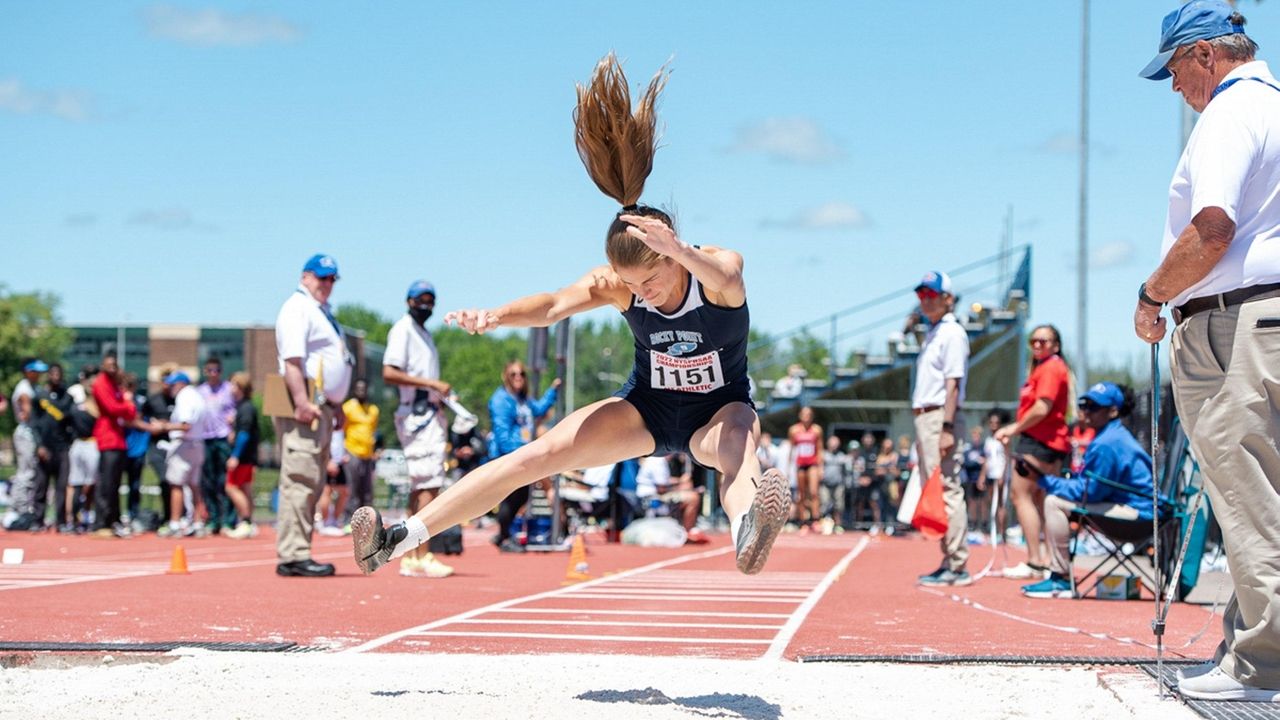 Rocky Point's Kelly wins triple jump, breaks state mark - Newsday