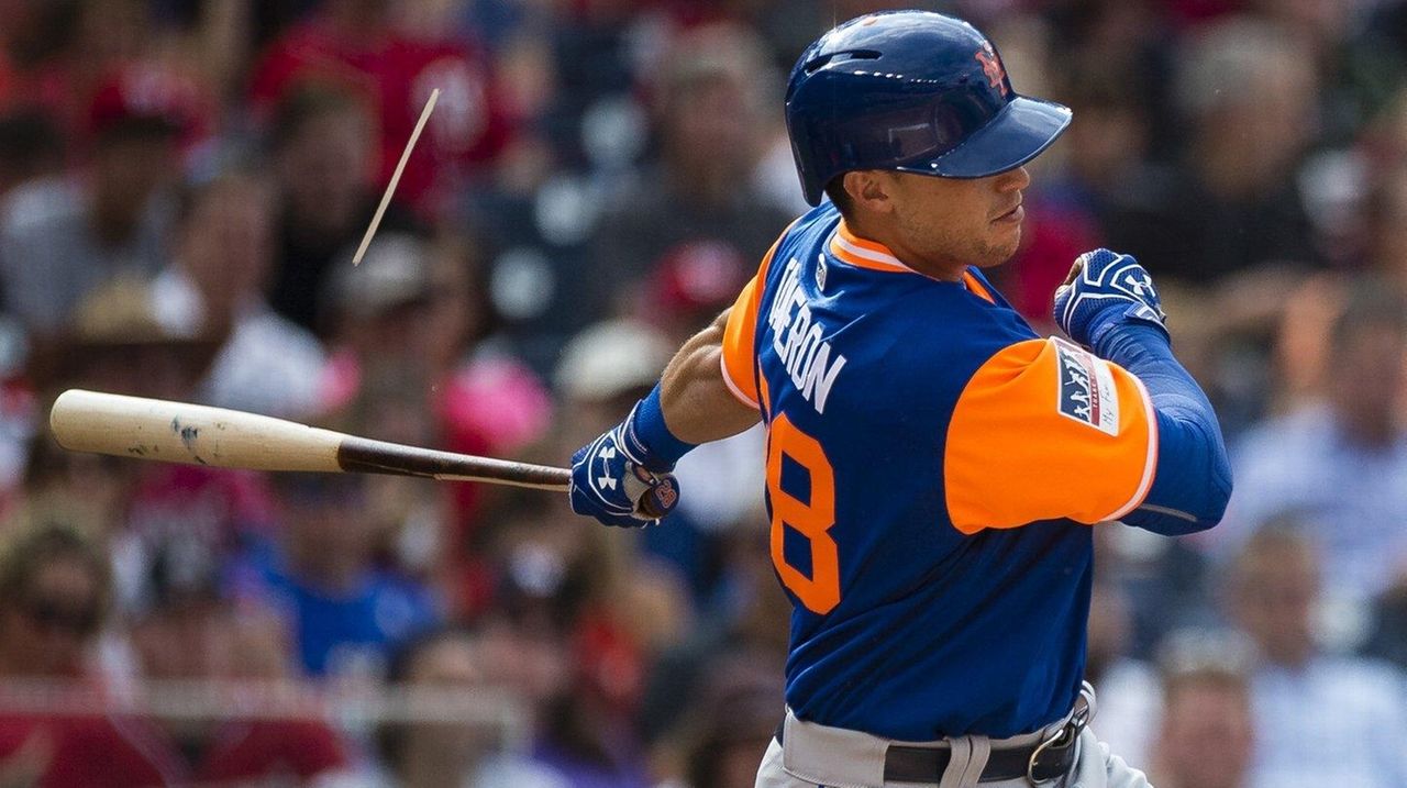 Travis Taijeron makes MLB debut in Mets’ loss to Nationals - Newsday