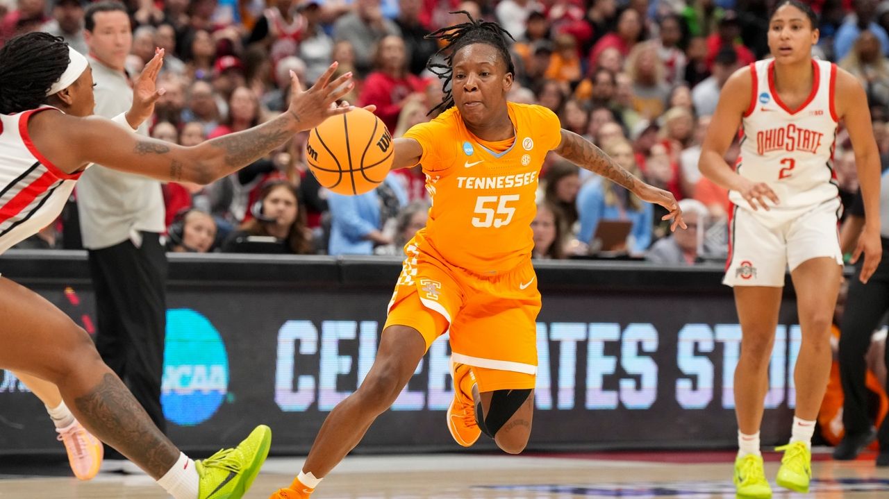 Talaysia Cooper leads Tennessee to 82-67 victory over Ohio State for ...