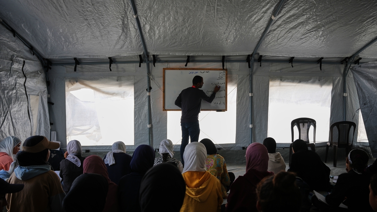 Most of Gaza's schools are destroyed and hundreds of thousands of ...