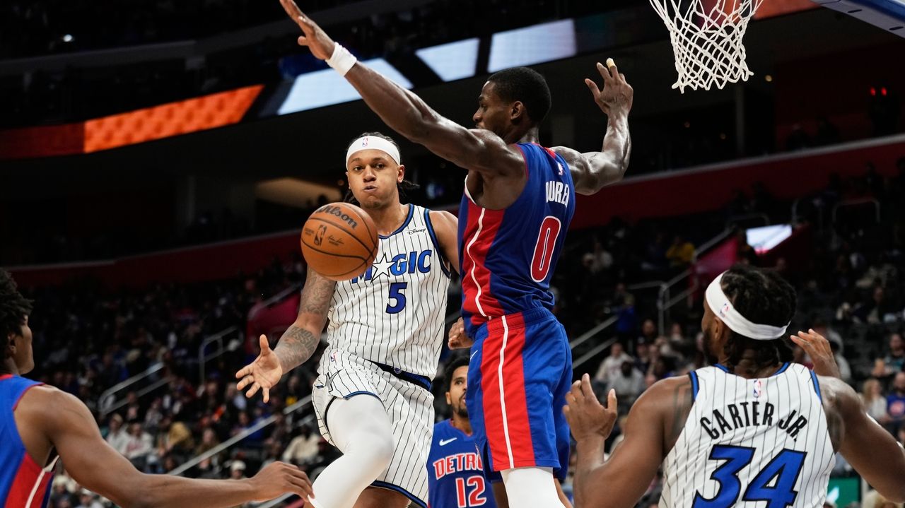 Cunningham's 30 points and 10 assists lead Pistons past Magic 135-116 ...