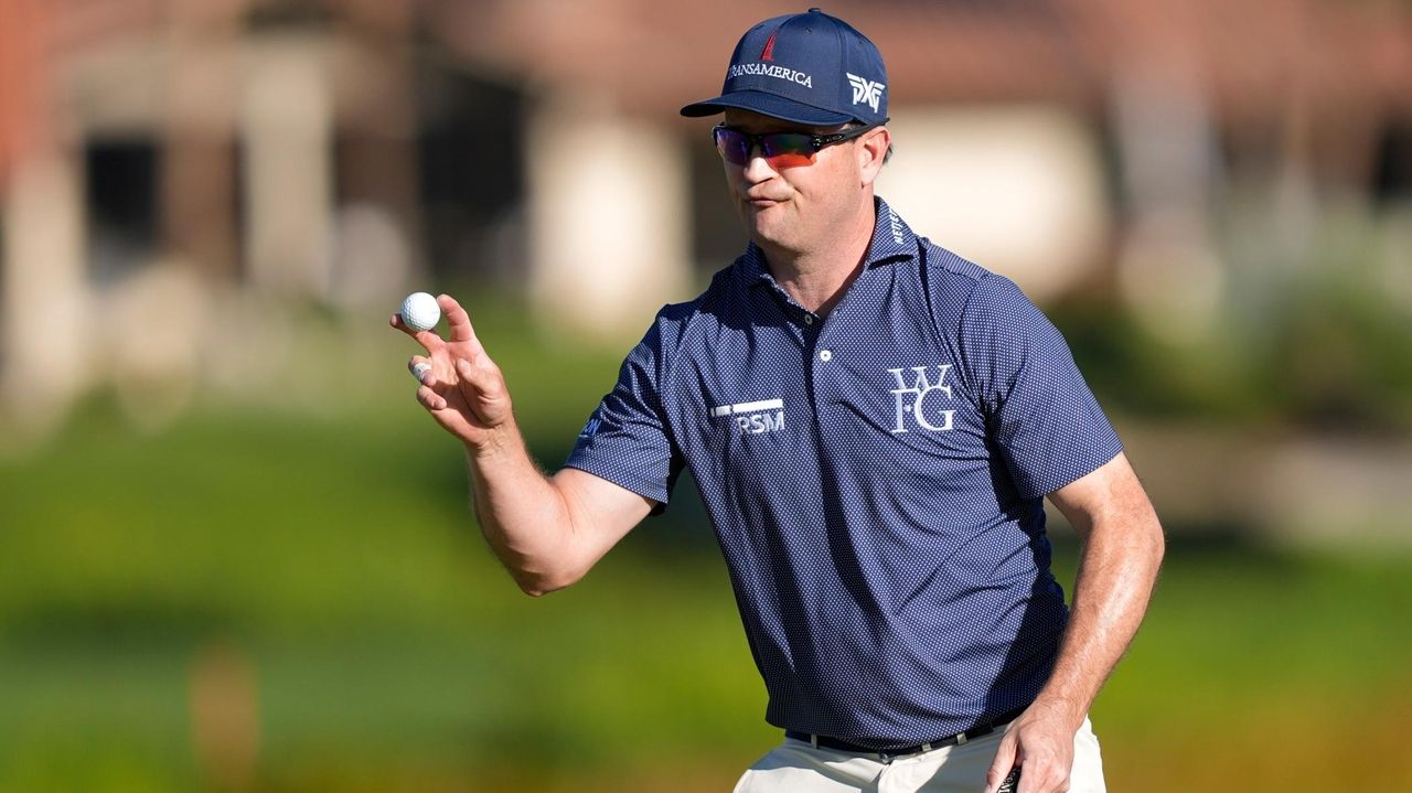 Zach Johnson makes 10 birdies, shares 1st-round lead with Alex Noren at The American Express ...
