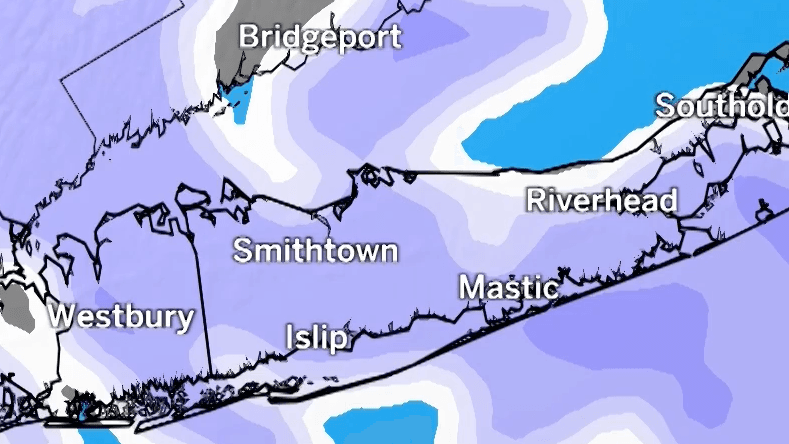 Snow in the forecast for Long Island, with little accumulation ...
