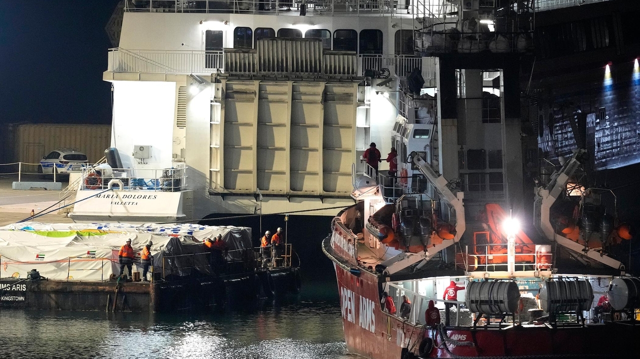 An effort to get aid to Gaza by sea is moving ahead. But the first ship ...