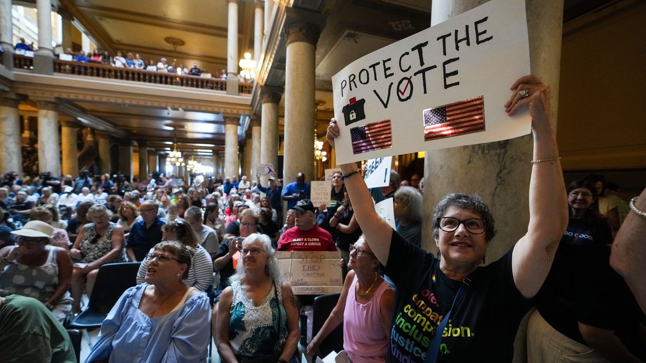 Indiana House Republicans pass Trump-backed map, setting up high-stakes ...