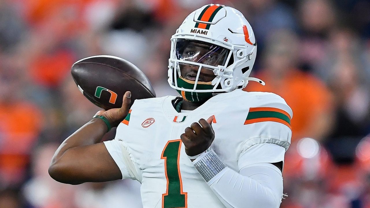 Cam Ward shows off his arm at Miami pro day. Now Titans will decide if ...