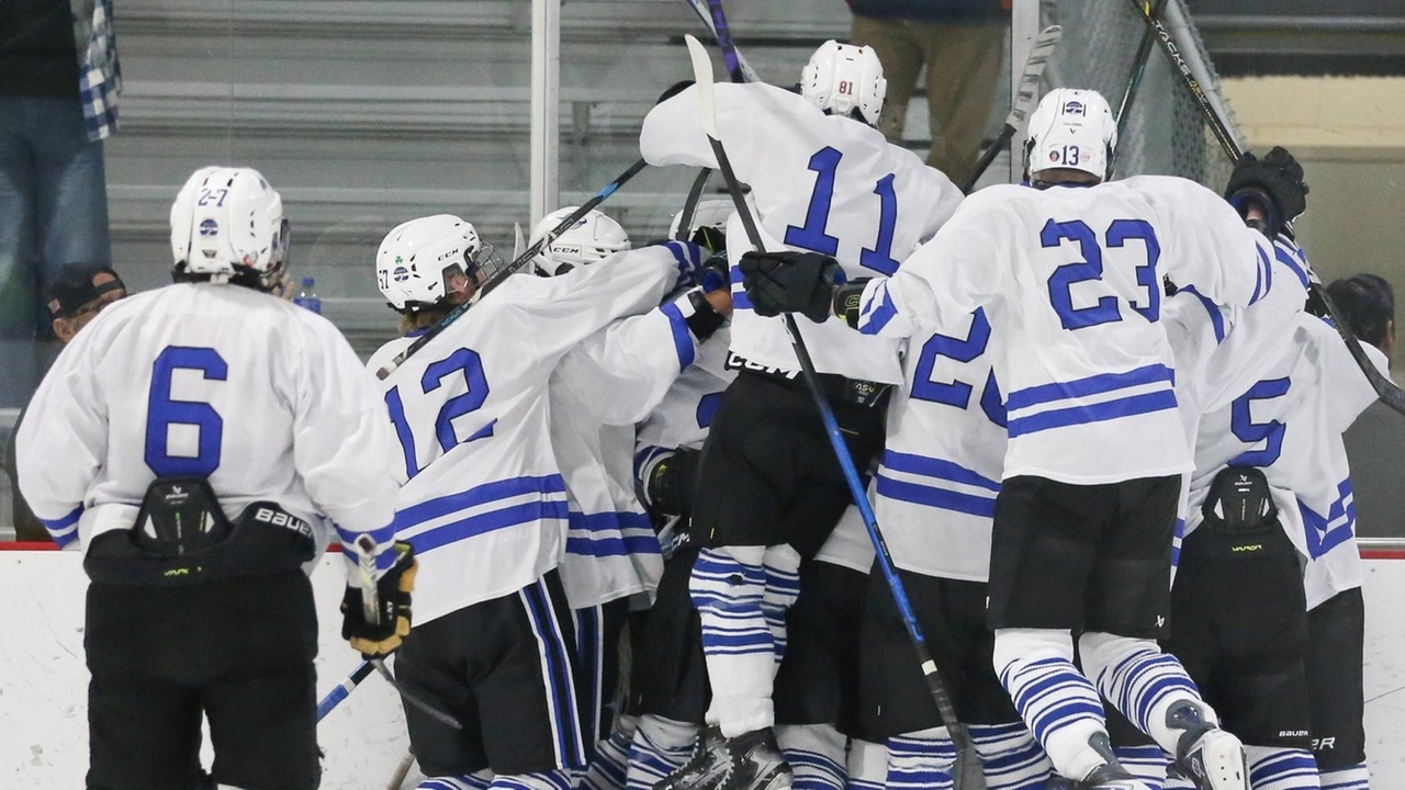 Long Beach hockey's Justin Mele saves, Pichichero brothers key win ...